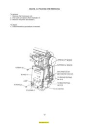 Janome 3500 Memory Craft Sewing Machine Service-Parts Manual