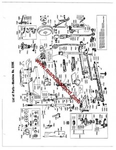 Singer 327K - 328K Sewing Machine Service Manual