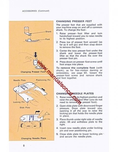 Singer 534 Stylist Sewing Machine Instruction Manual