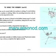 Singer 20U Sewing Machine Instruction Manual