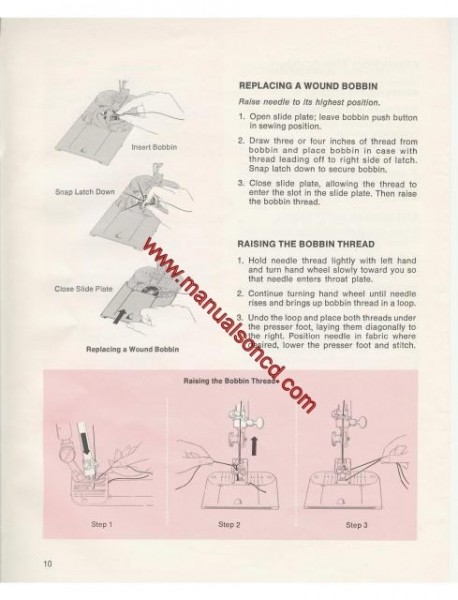 Singer 758 Sewing Machine Instruction Manual