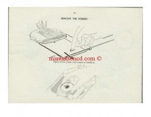 Singer 401 SLANT-O-MATIC Model Sewing Machine Manual