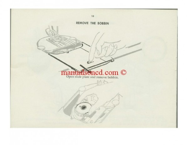 Singer 401 SLANT-O-MATIC Model Sewing Machine Manual