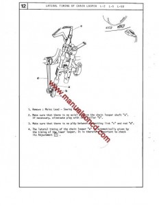 Elna Lock Serger Service Manual L1, L2, L4, L5, L4D, L5D