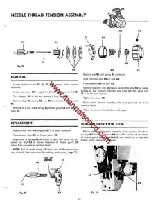 Singer 611 Sewing Machine Service Manual