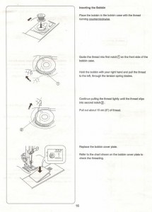 Elna 3210-3230 Sewing Machine Instruction Manual