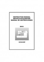 Singer 9910 Quantum Sewing Machine Manual