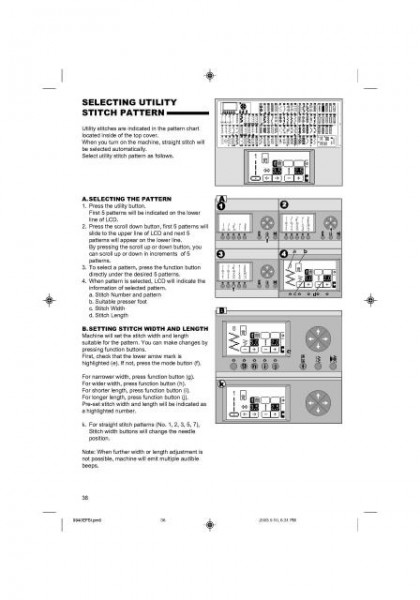 Singer 9940 Quantum Sewing Machine Instruction Manual