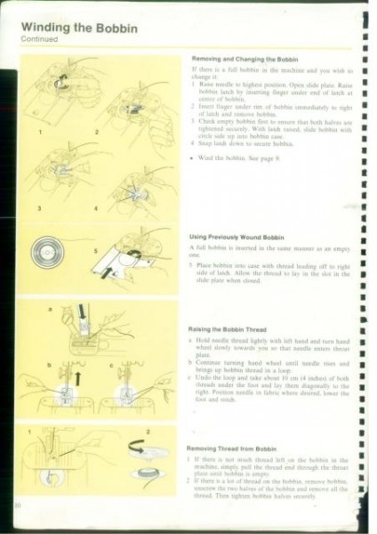 Singer 760 Sewing Machine Instruction Manual