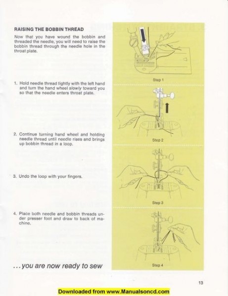 Singer 714 Sewing Machine Instruction Manual