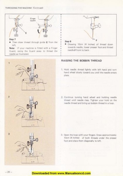 Singer 935 Sewing Machine Instruction Manual