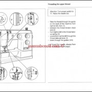Bernina Bernette 715, 730, 740E Sewing Machine Instruction Manual