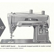 Singer 403 Slant-O-Matic Sewing Machine Manual