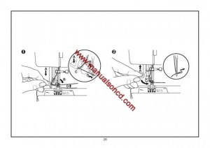 Euro-pro 8260 Sewing Machine Instruction Manual